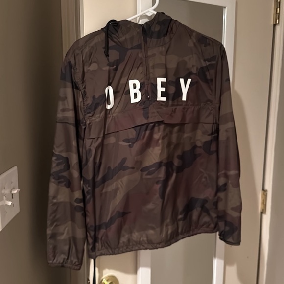 Obey | Jackets & Coats | Obey Rain Jacket | Poshmark